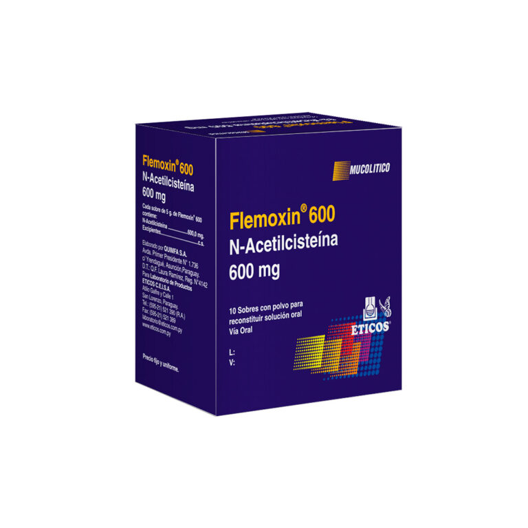 Flemoxin 600 - Eticos Paraguay