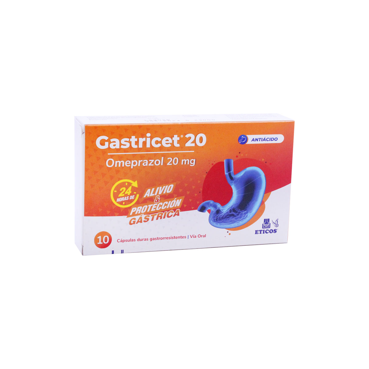 Gastricet 20 - Eticos Paraguay