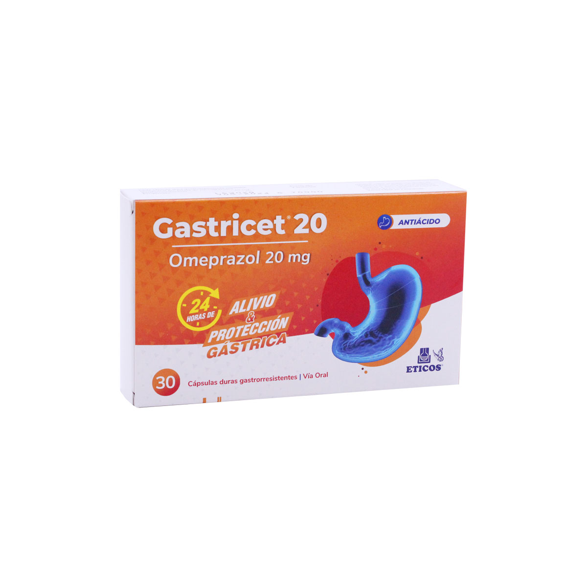 Gastricet 20 - Eticos Paraguay